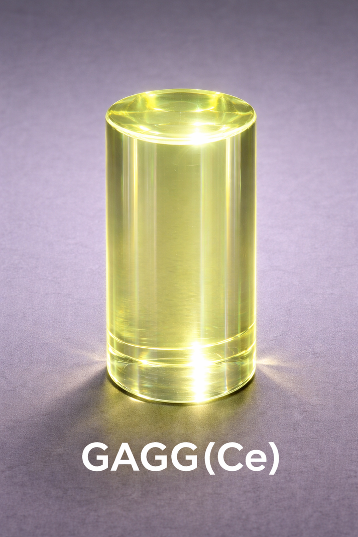 Custom GAGG:Ce Scintillator Crystals for Gamma Detection